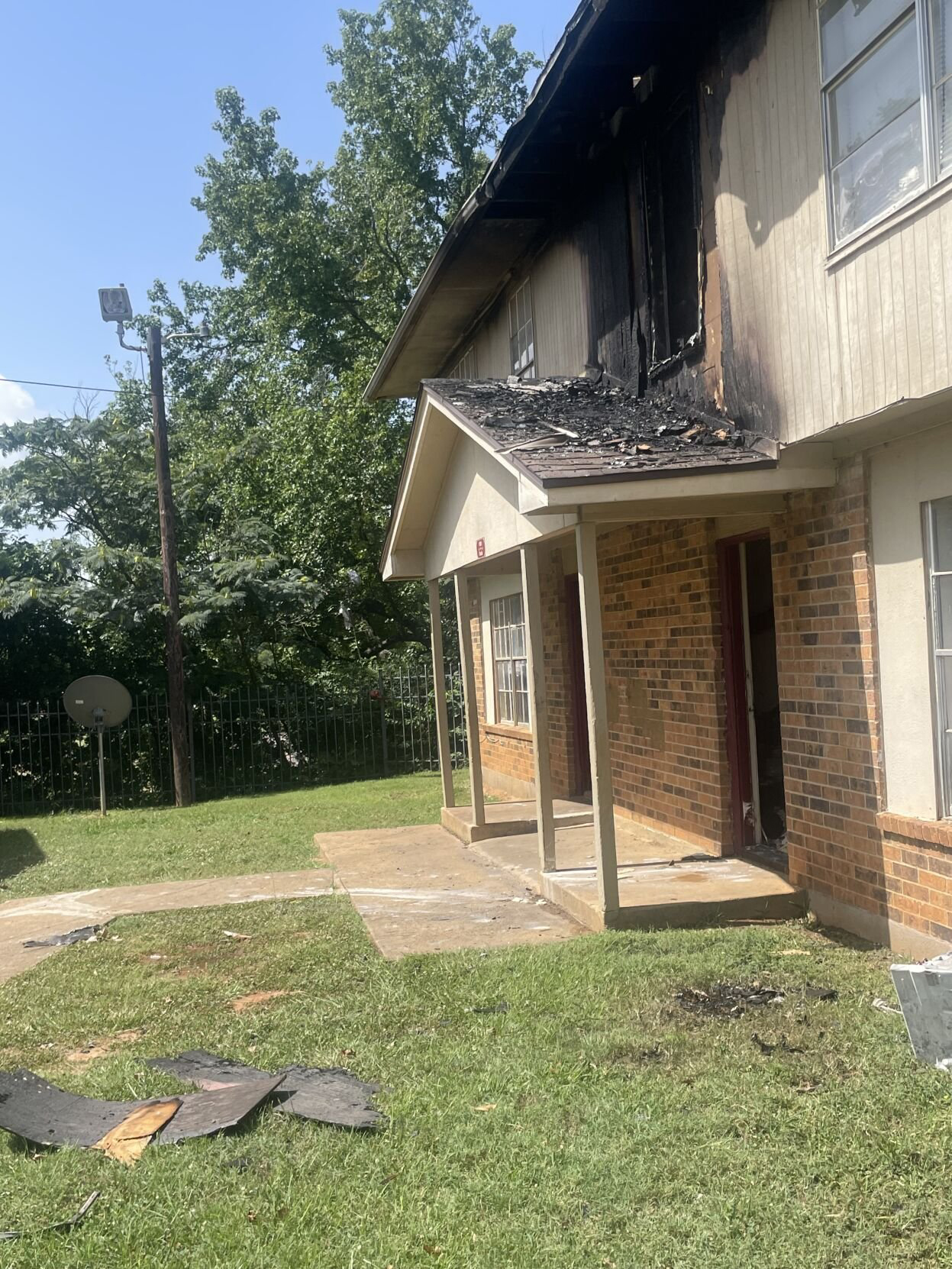 Firefighting equipment stolen as Marshall crews battle blaze at ...