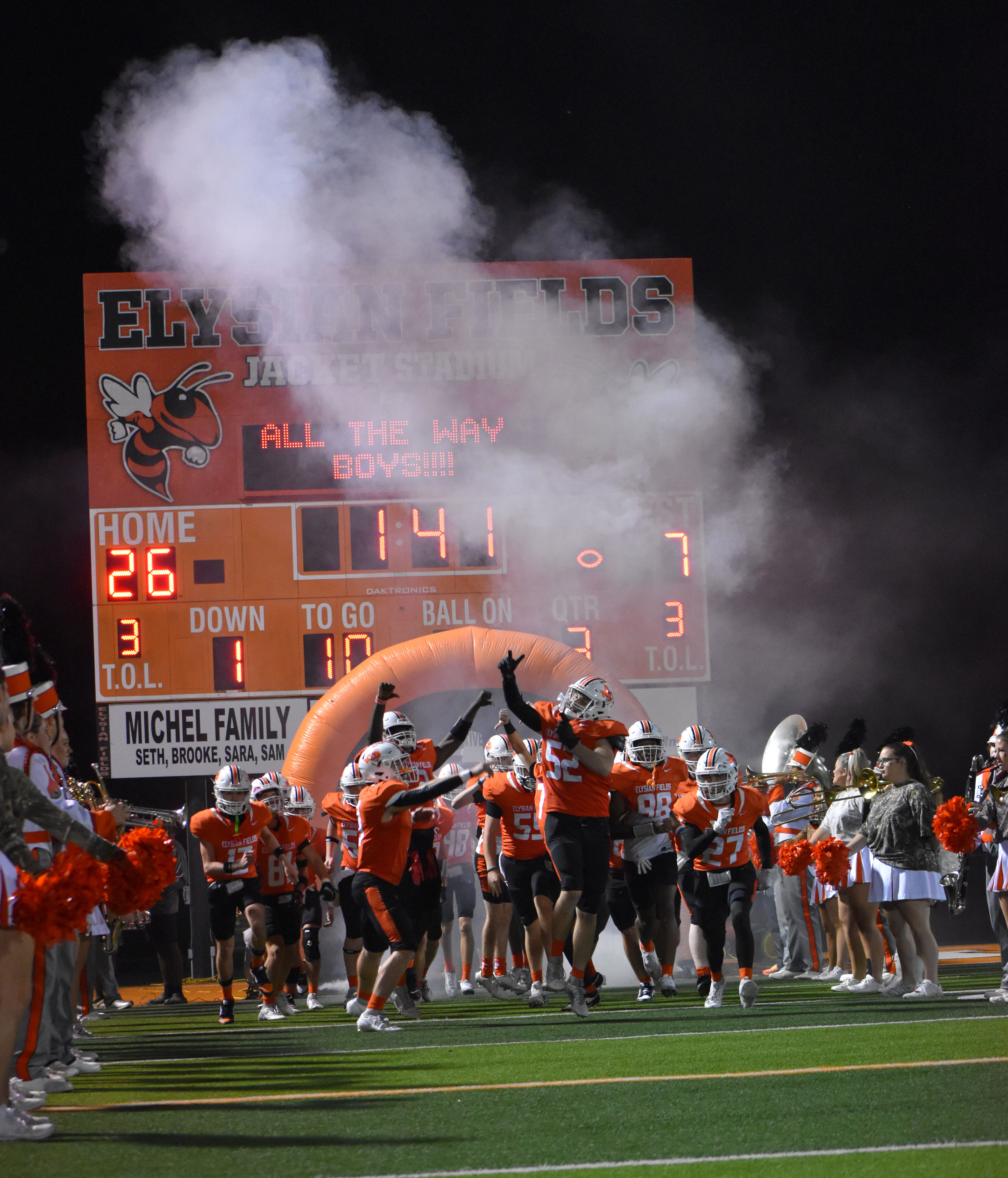 Football: Elysian Fields swarms Beckville in 48-21 district win ...
