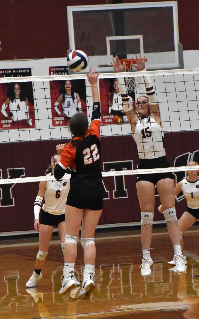 Volleyball: Waskom secures series split in 3-1 rivalry win over Elysian ...
