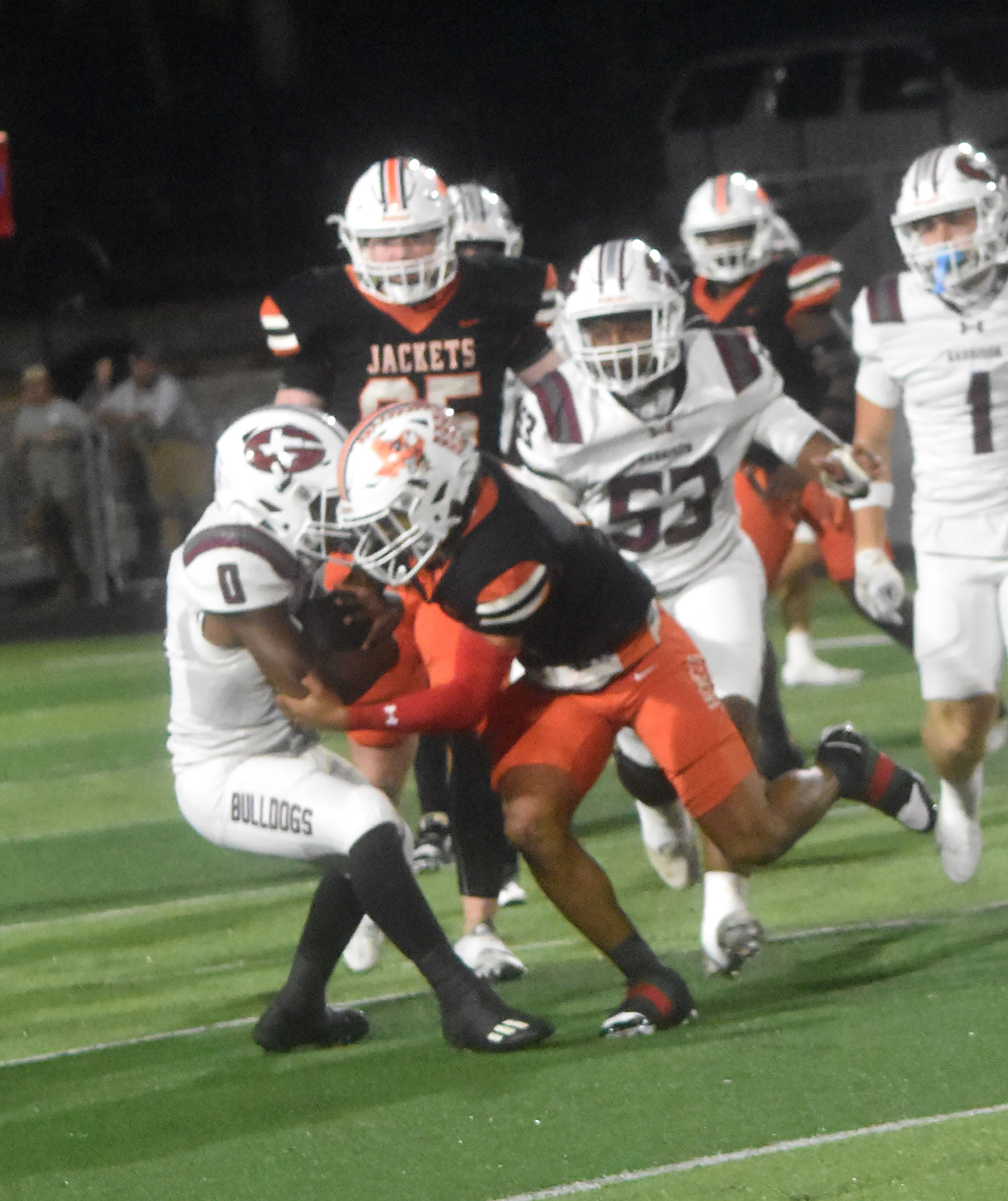 Football: Elysian Fields weathers the storm, clinches the area title in overtime win over ...